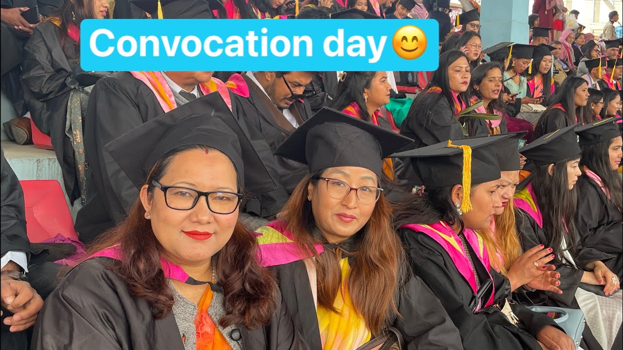 My convocation day🥰 /50औ दिक्षान्त समारोह/#50th convocation day of TU ...