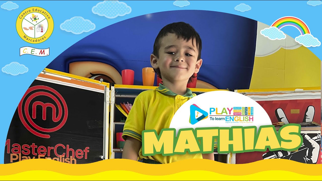 Play English - Mathias González – Pre-Jardín - Preescolar Marcadores ...