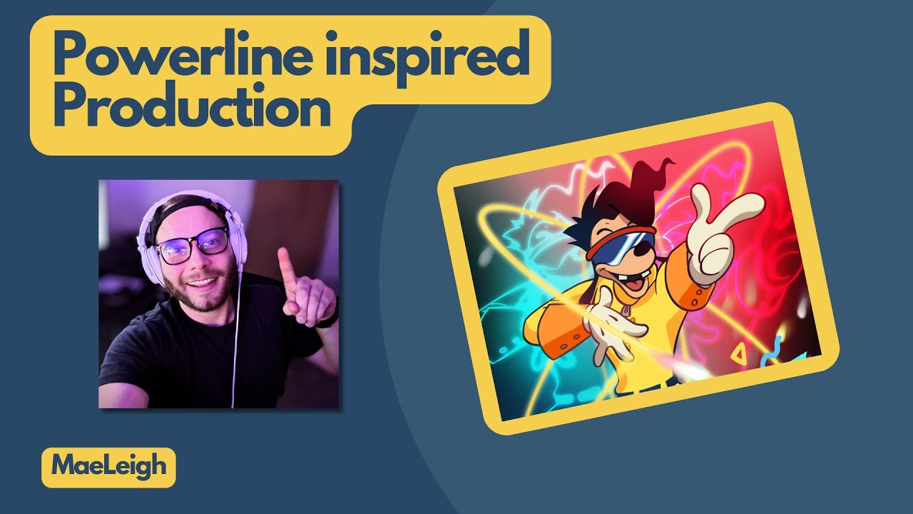 A Goofy Movie Powerline Inspired Production Walkthrough - YouTube