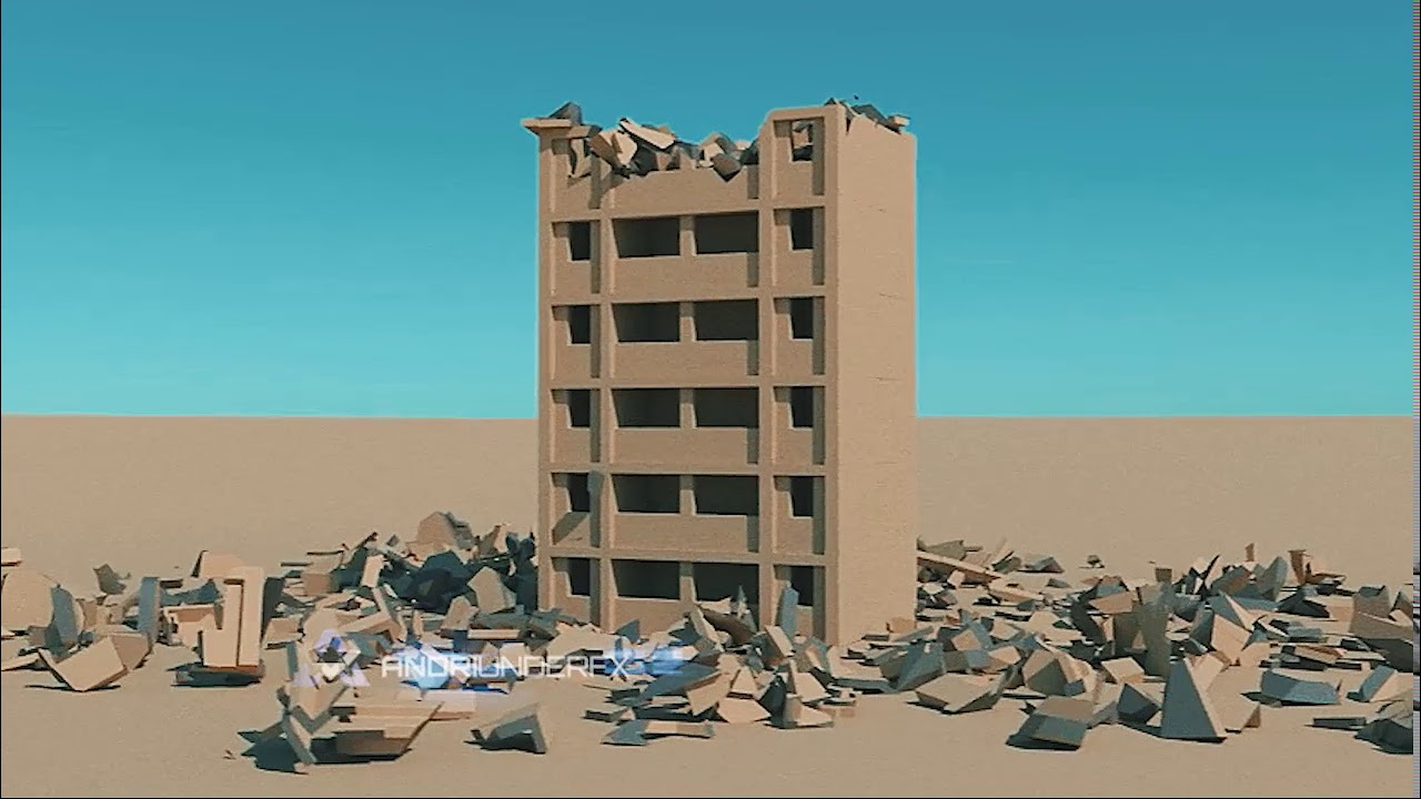 Temporal Pincer - My 3D Building explosion- Tenet Inspired - YouTube