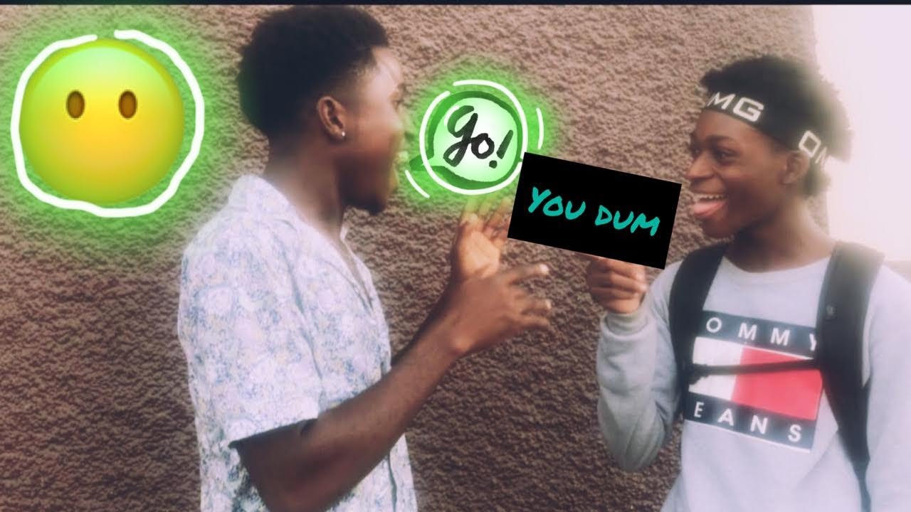 Talking dumb in public prank Hilarious!!! (MUST WATCH) - YouTube