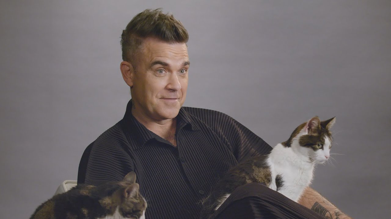 Felix and Robbie - the purrfect duet? Interview with Robbie Williams ...