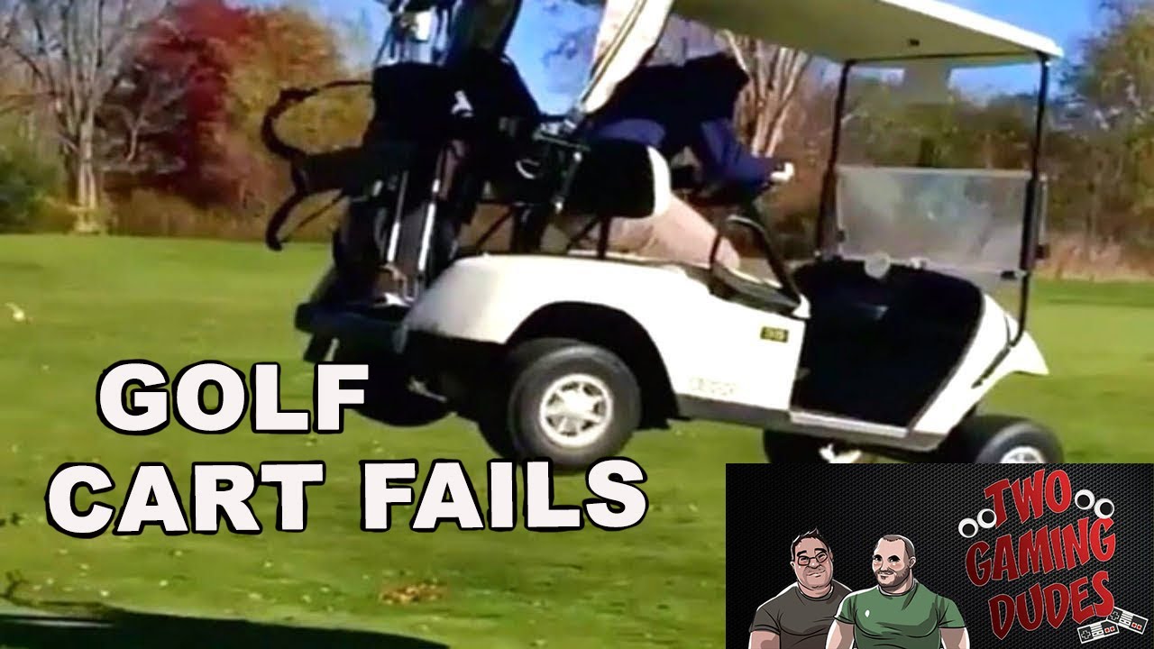 Golf Cart Fails | Reaction - YouTube