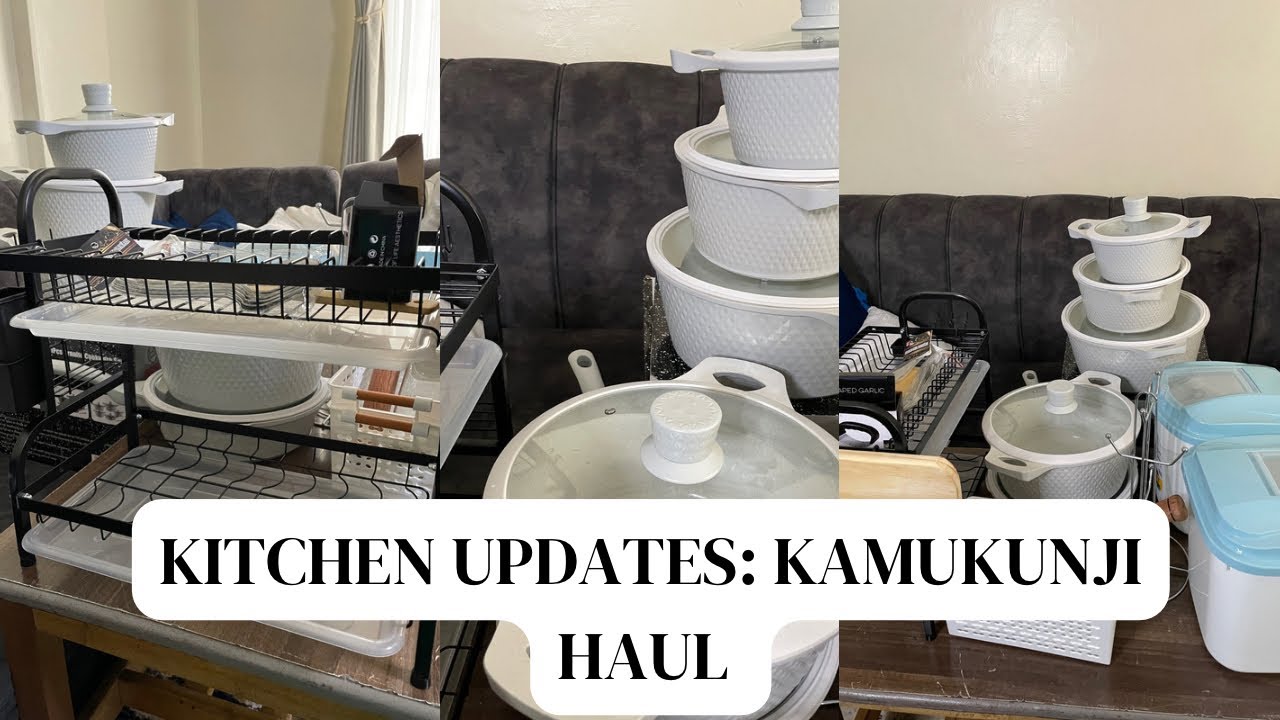 KITCHEN UPDATES: UNBOXING//KAMUKUNJI KITCHEN WARE HAUL @tynaloice - YouTube