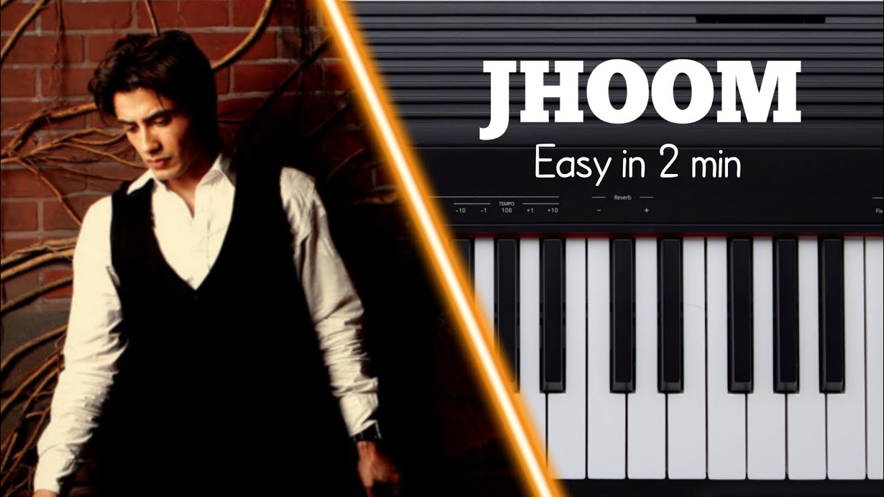 Jhoom Song On Piano For Beginners | Easy | Learn In 1 min | Tns Piano ...