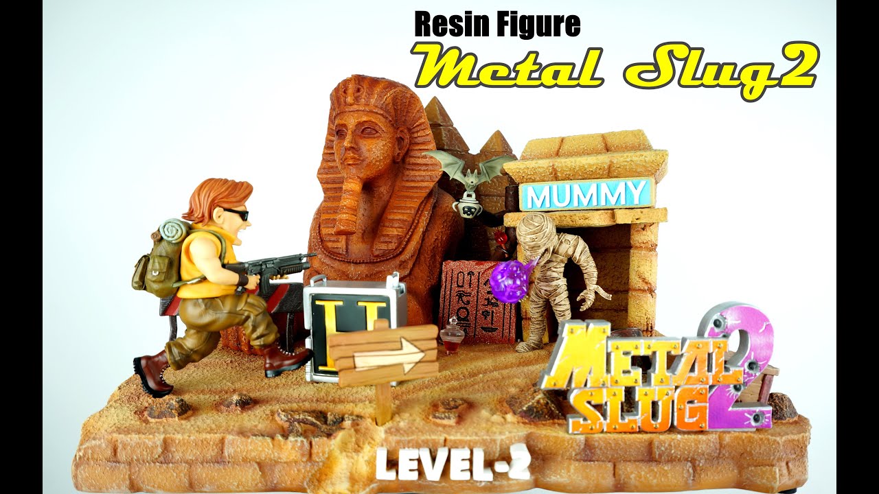 Review RESIN FIGURE Metal Slug 2 - YouTube