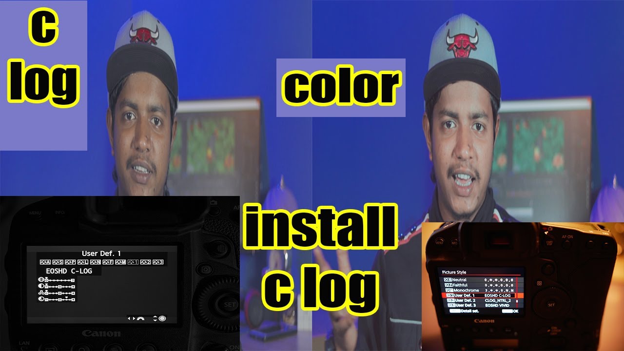 How To Install C-LOG on Any Canon Camera ... Bengali Tutorial - YouTube