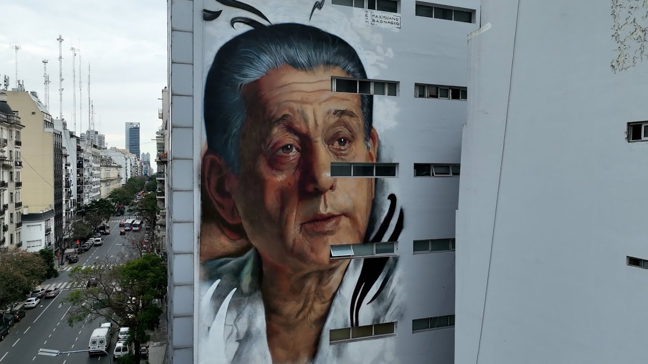 Inauguran un mural dedicado al médico René Favaloro en el centro ...