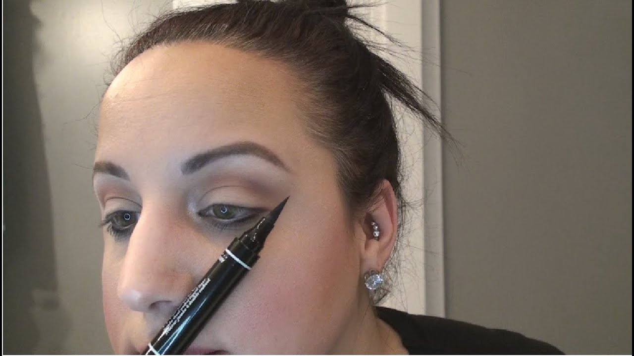 Easy Winged Eyeliner Youtube