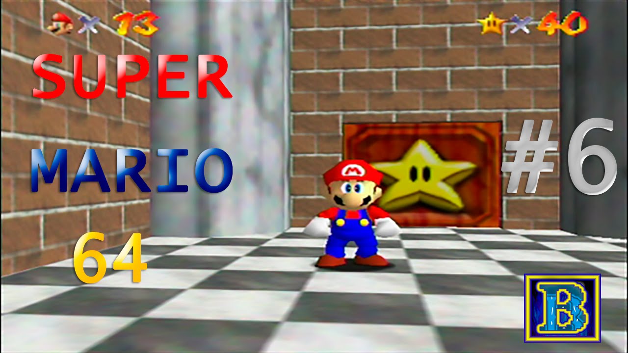 SEGUNDO BROWSER Y LLEGAMOS A 40 ESTRELLAS| SUPER MARIO 64 WII U - YouTube