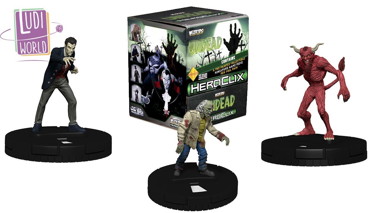 Ouverture de Boosters Heroclix UNDEAD ! - Nouveauté Ludiworld - - YouTube