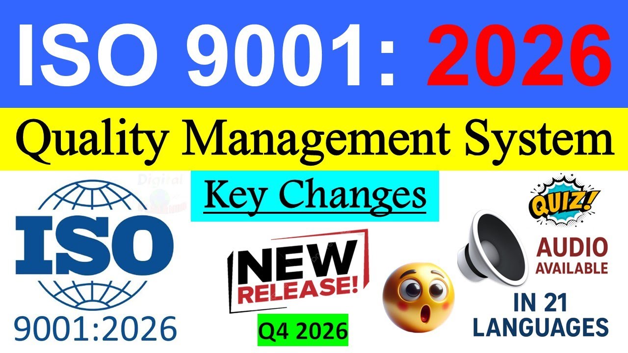 ISO 9001: 2026 - Quality Management System The BIGGEST Change Coming in ...