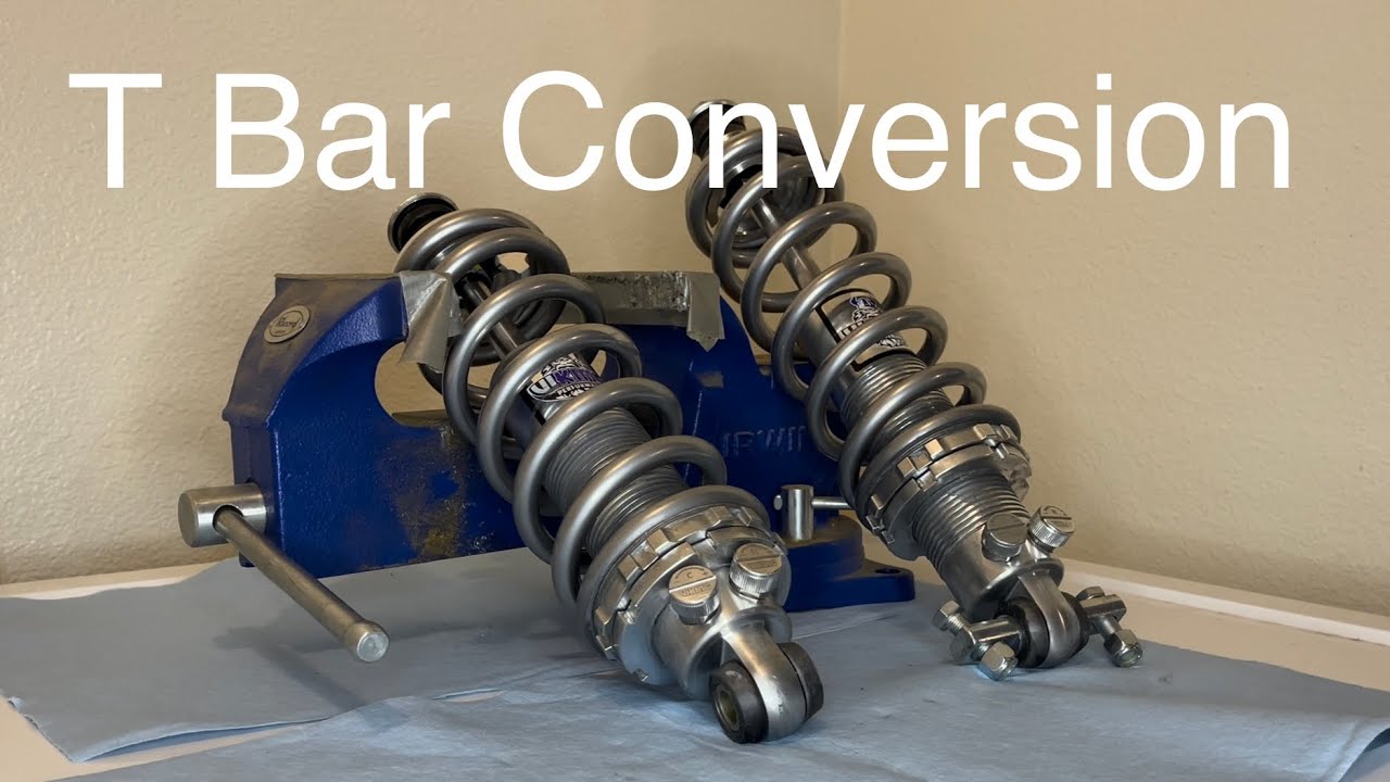 How to convert to Tbar coil over mounts - YouTube