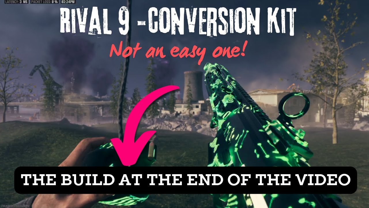 MW3 Zombies Solo - RIVAL 9 (conversion kit) - Never let you down!! (No ...