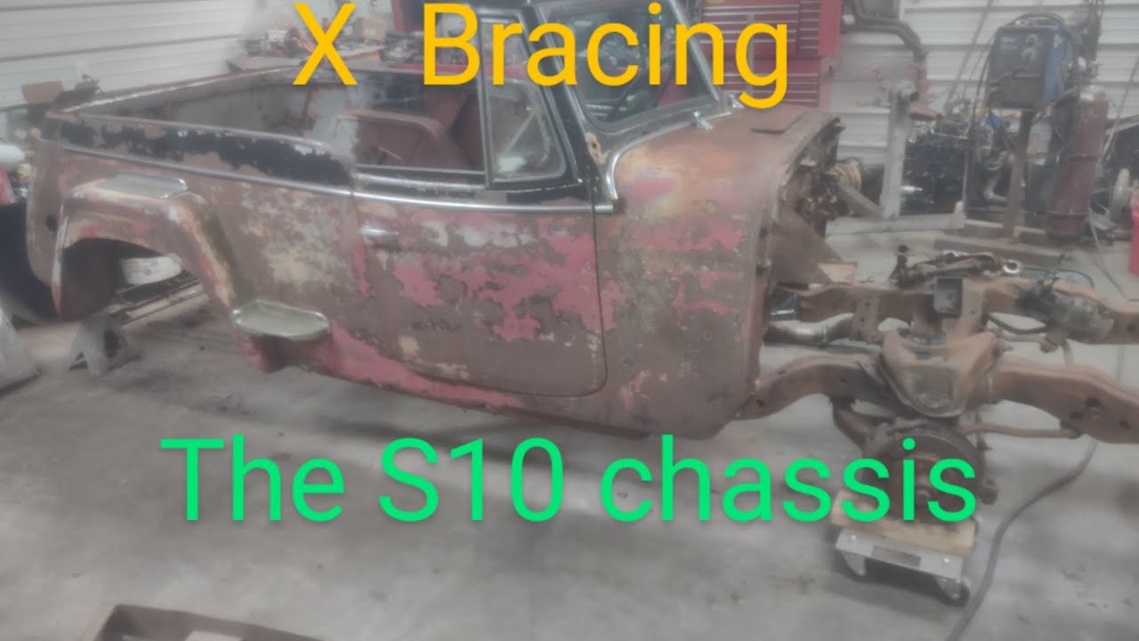 48 Willys ( Rat Rod ) Jeep ster frame build pt 2 - YouTube