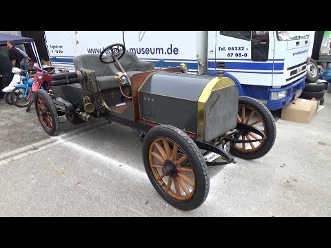 1906, Mercedes Simplex - Auto Show Veterama 2014 - YouTube
