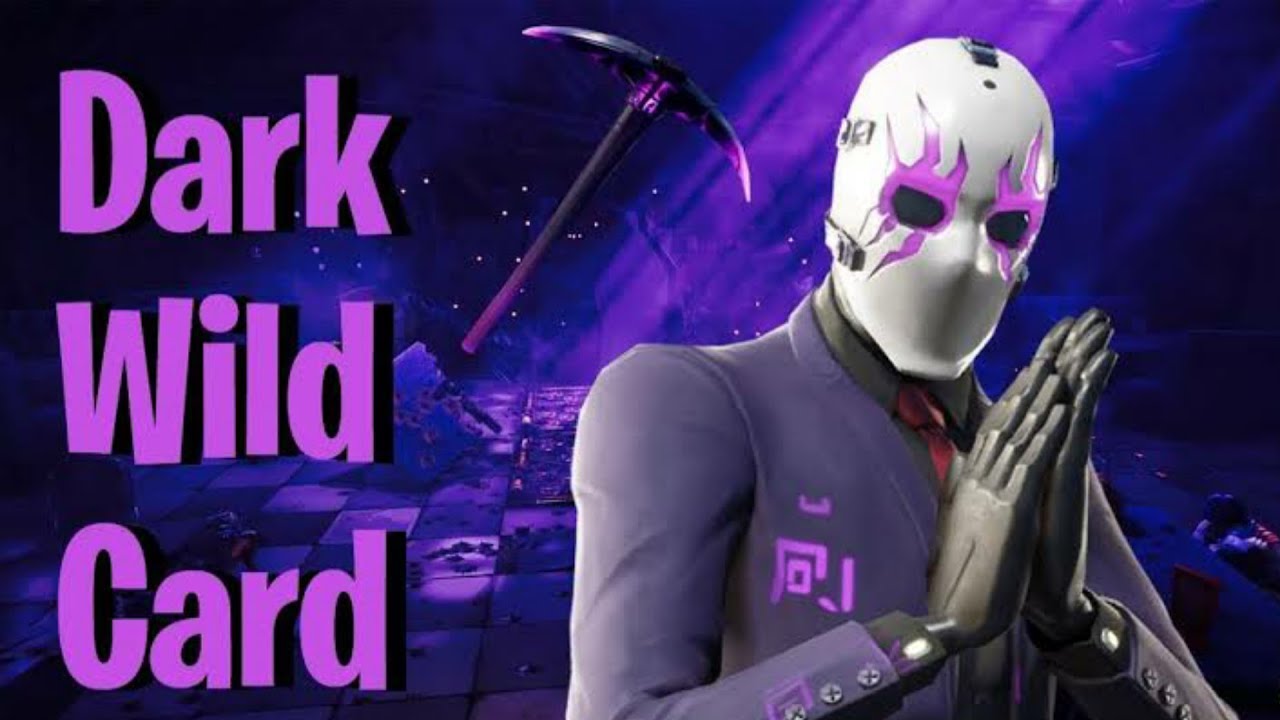Dark Wild Card Skin Fortnite - YouTube