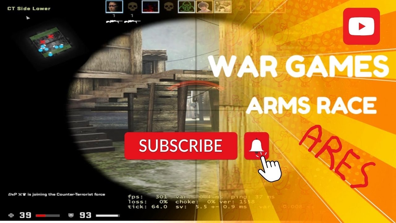 CSGO WAR GAMES ARMS RACE AMD Ryzen 9 3900X RTX 2070 - YouTube