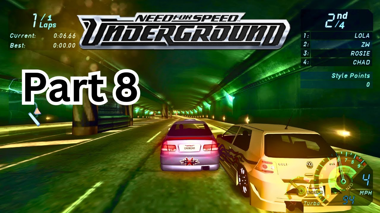 NFS Underground Definitive Edition - (Full Game play & Walk Through ...