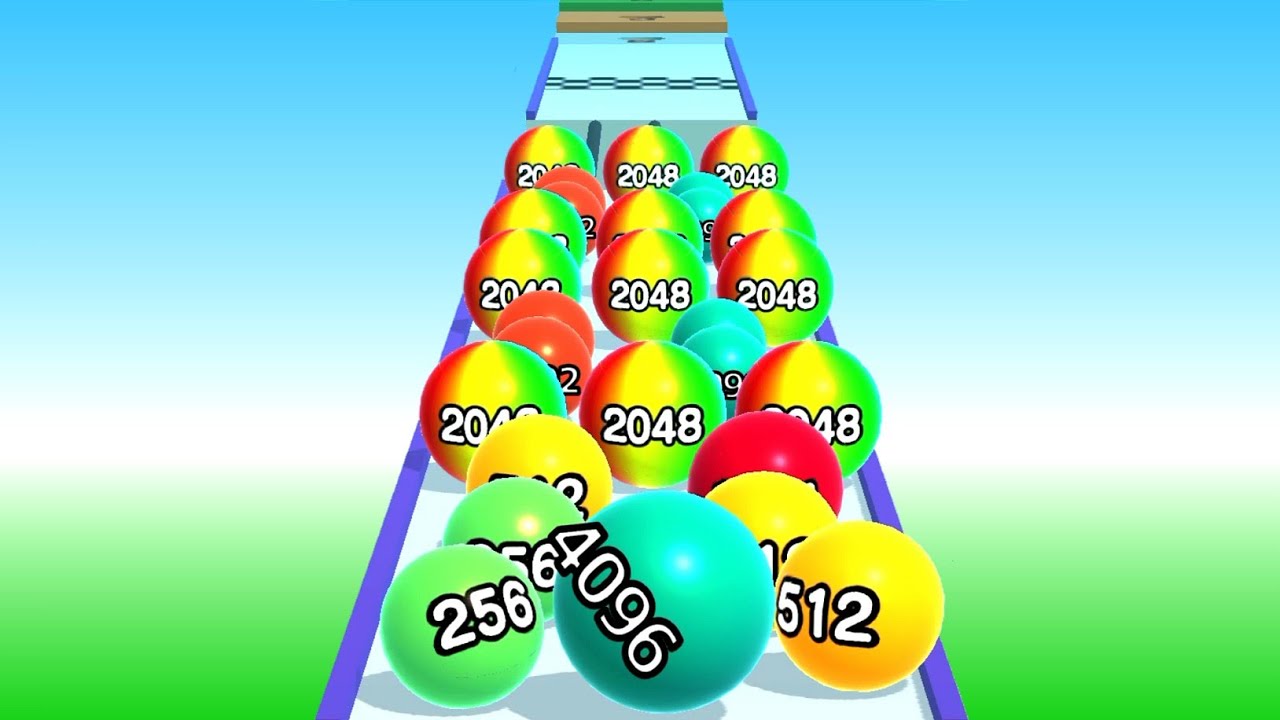 2048 Speed Ball Run 💸🎱🔥MAX LEVELS!! All Levels Gameplay Walkthrough ...
