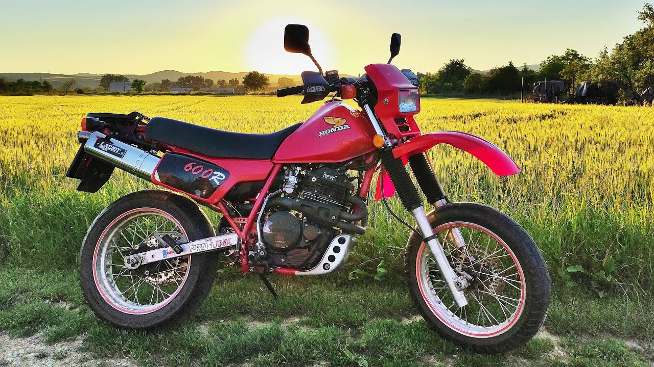HONDA XL 600R 1983 PD03 SUPERMOTO - YouTube