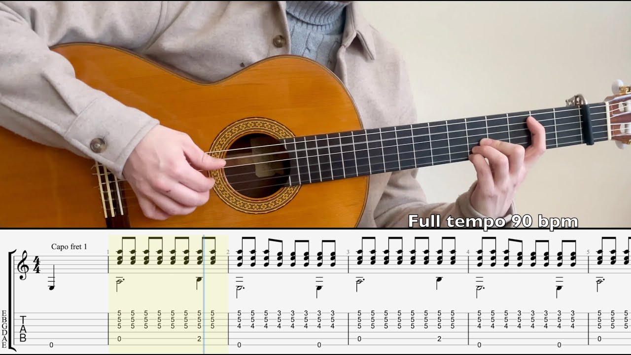 Still D.R.E by Dr. Dre with TAB - Fingerstyle Tutorial - YouTube