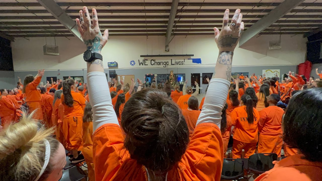 Music with a message inside Mabel Bassett Correctional Center - YouTube