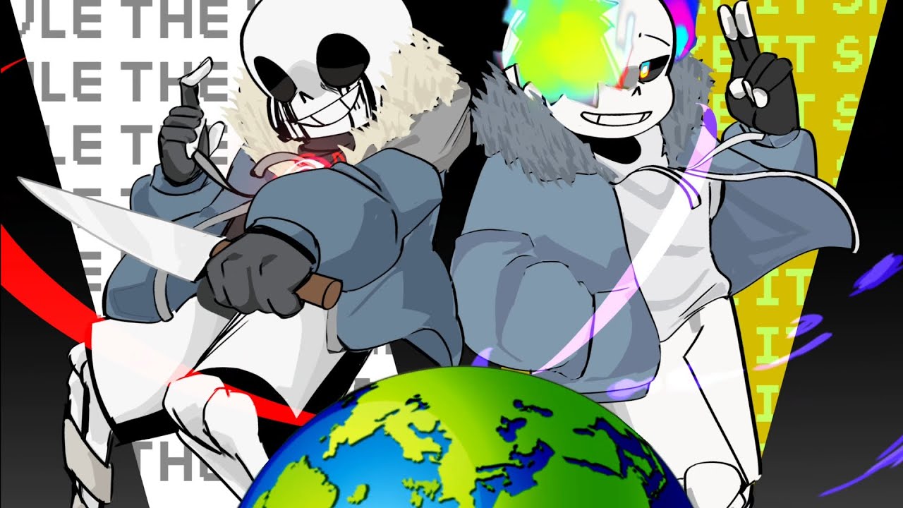 Rule the world X Shake it [ Undertale Au / Sans Aus ] ft killer!Sans ...