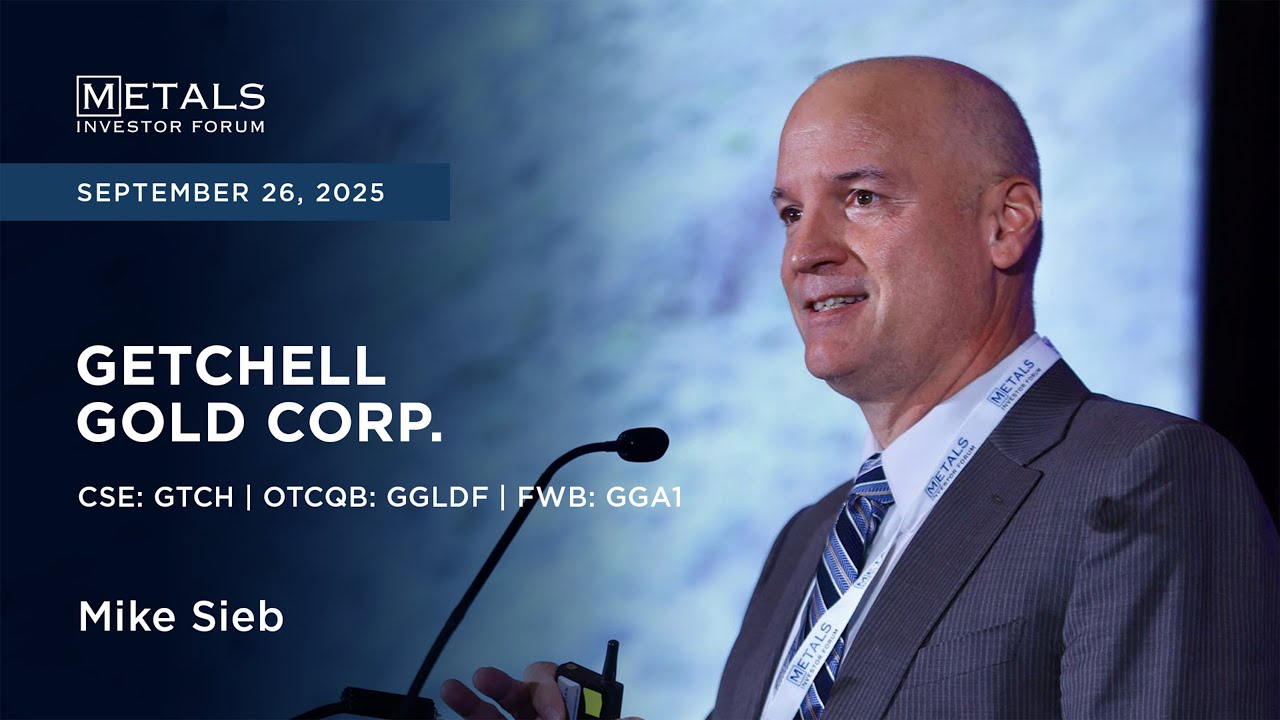 Mike Sieb of Getchell Gold Corp. presents at Metals Investor Forum in ...