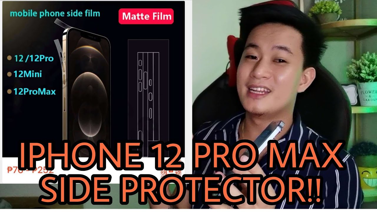 SIDE PROTECTOR IPHONE 12 PRO MAX /IPHONE 12 PRO || IWAS GASGAS AT DUMI ...