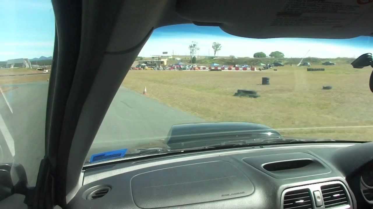 Lakeside Driver Training Centre Sprint, on board '05 WRX STI - YouTube