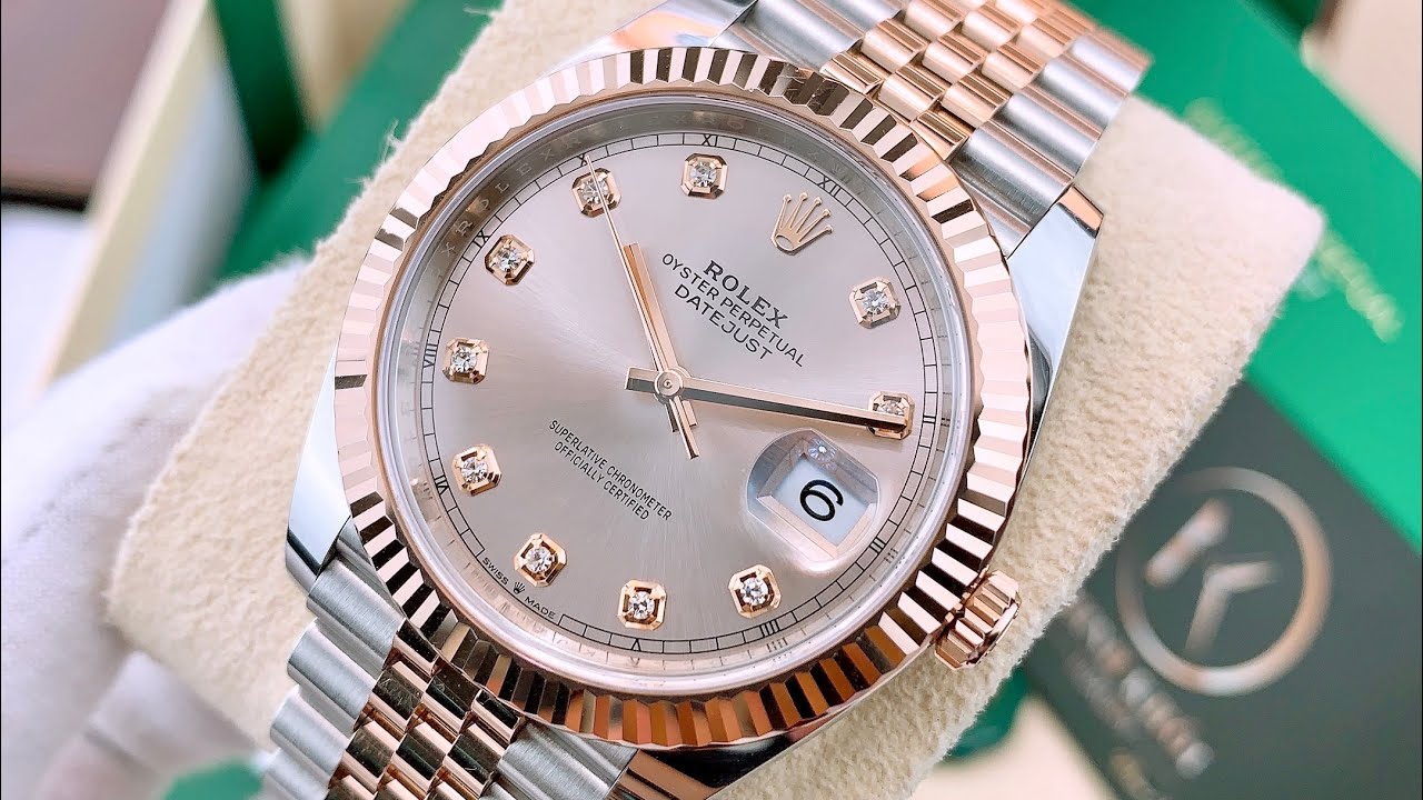 [Sang Trọng] Rolex Datejust 126331 Pink Sundust - Mặt Tia Hồng 41mm ...