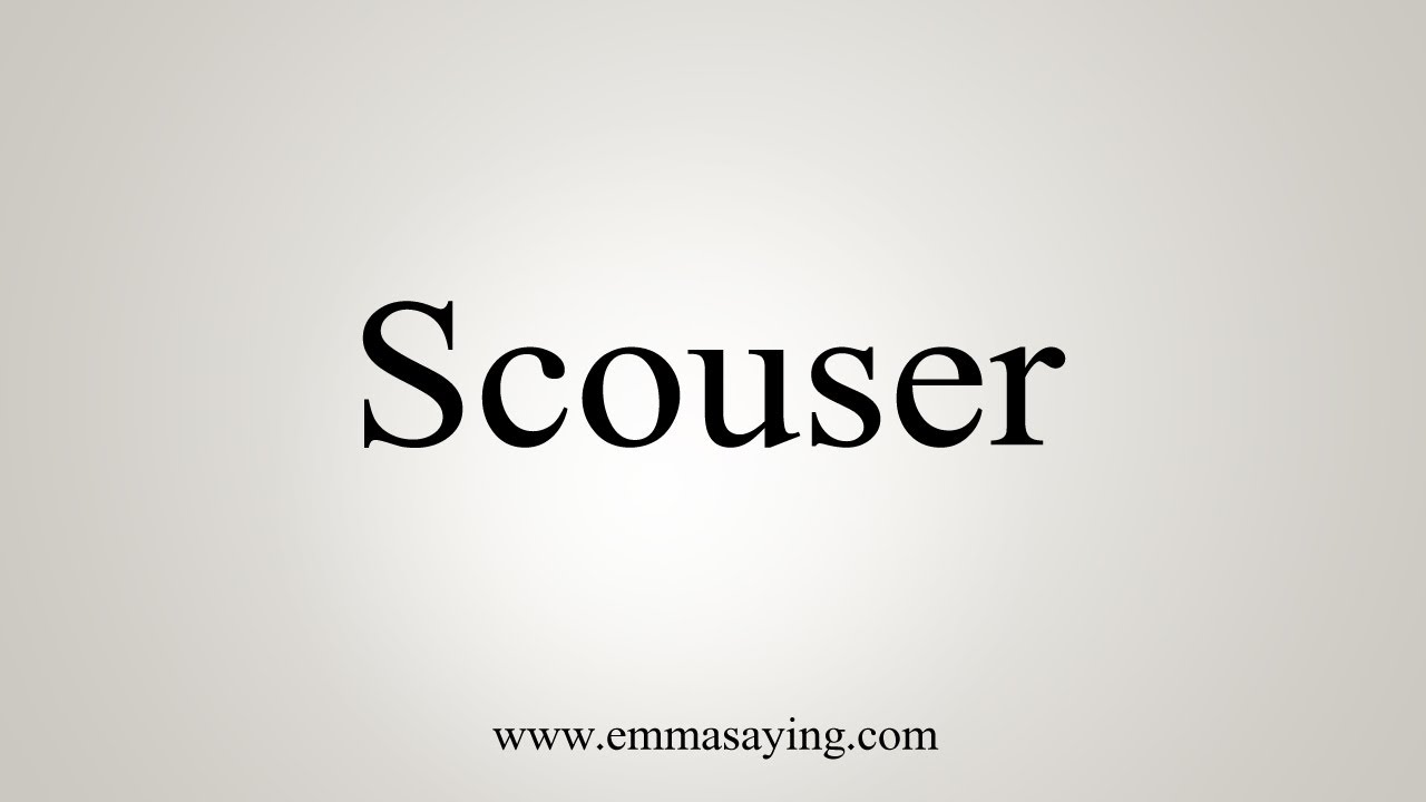 How To Say Scouser - YouTube