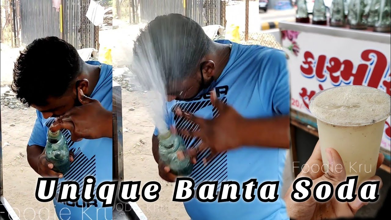 Banta Soda | Unique Sniper Soda Style | Live soda Skills | Ahmedabad ...