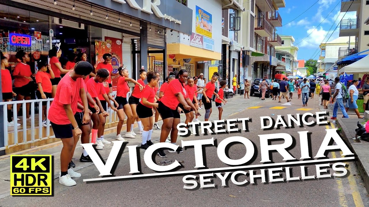 Victoria Seychelles street dance, Seychelles dance group in 4K60fps 💖 ...