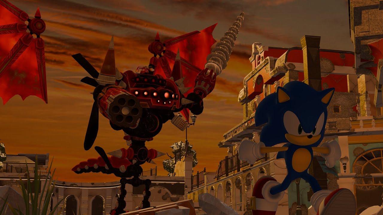 (Sonic Forces) Egg Dragoon MK2 Themes ITSO Modern Sonic’s Stages ...