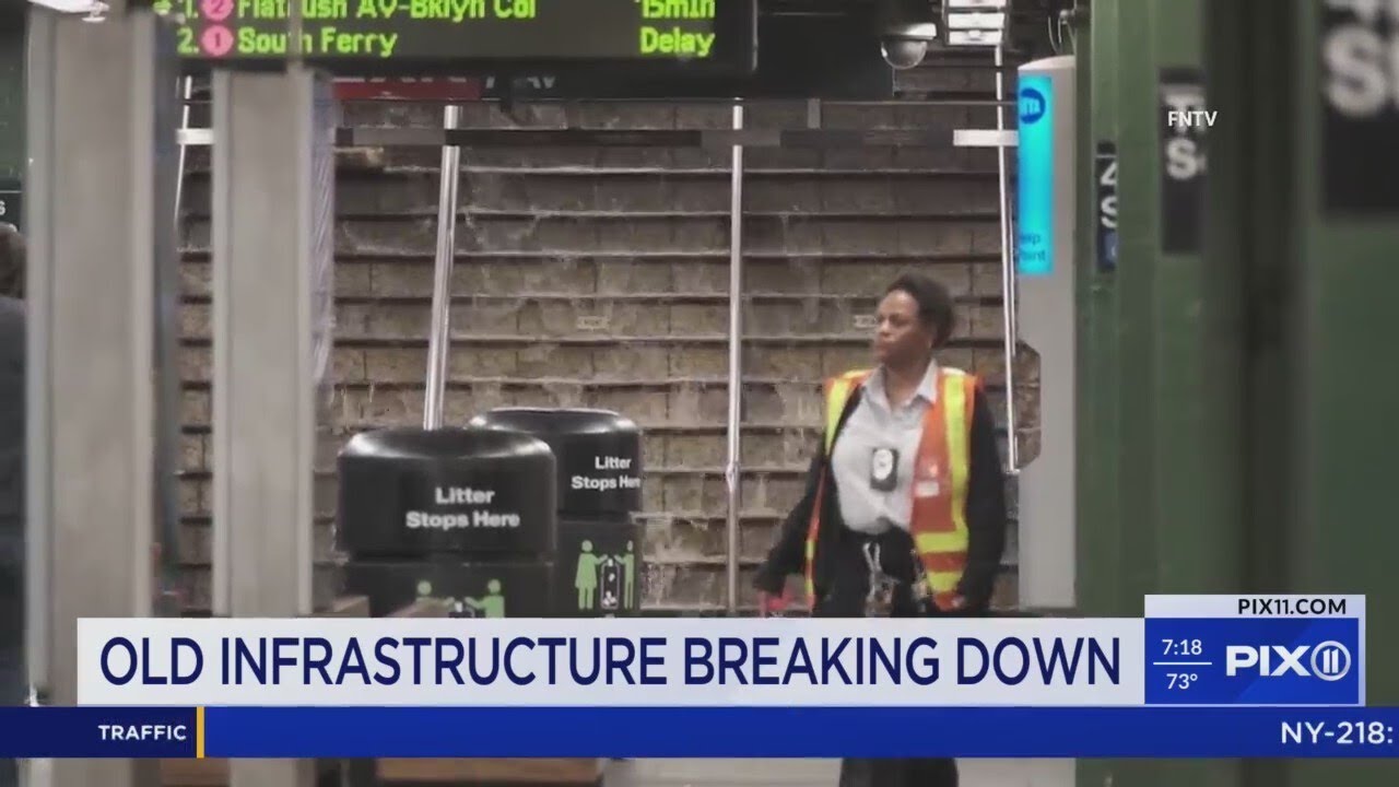 NYC's old infrastructure breaking down - YouTube