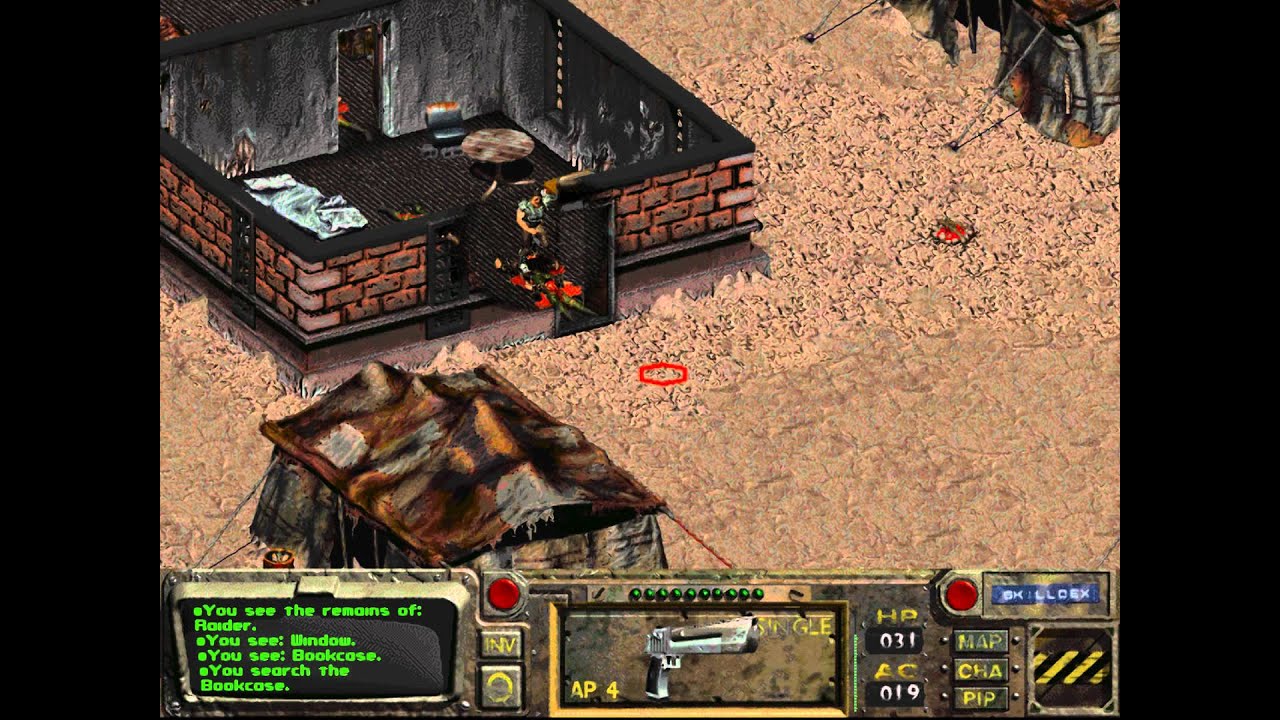 FALLOUT 1 - gameplay part 22 - hardest difficulty - RXQ79 - YouTube