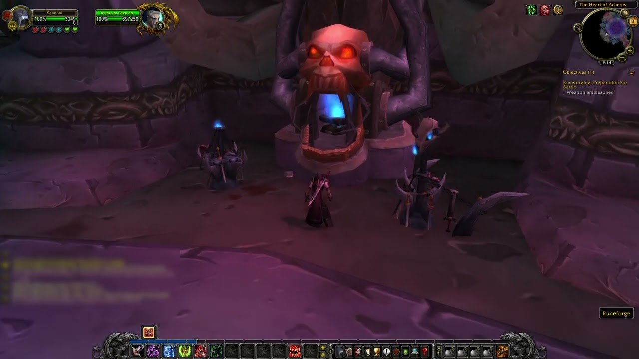 Runeforging Preparation For Battle Quest WoW WotLK Classic - YouTube