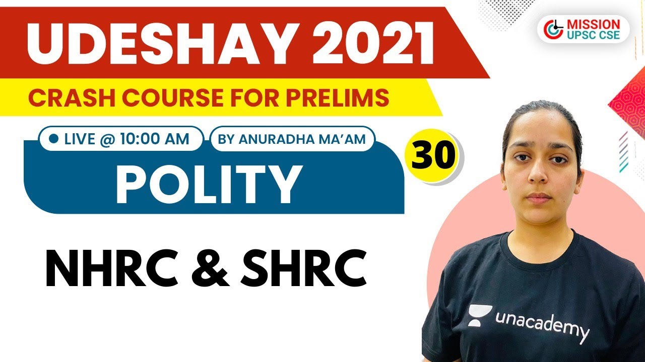 NHRC & SHRC by Anuradha Ma’am - YouTube