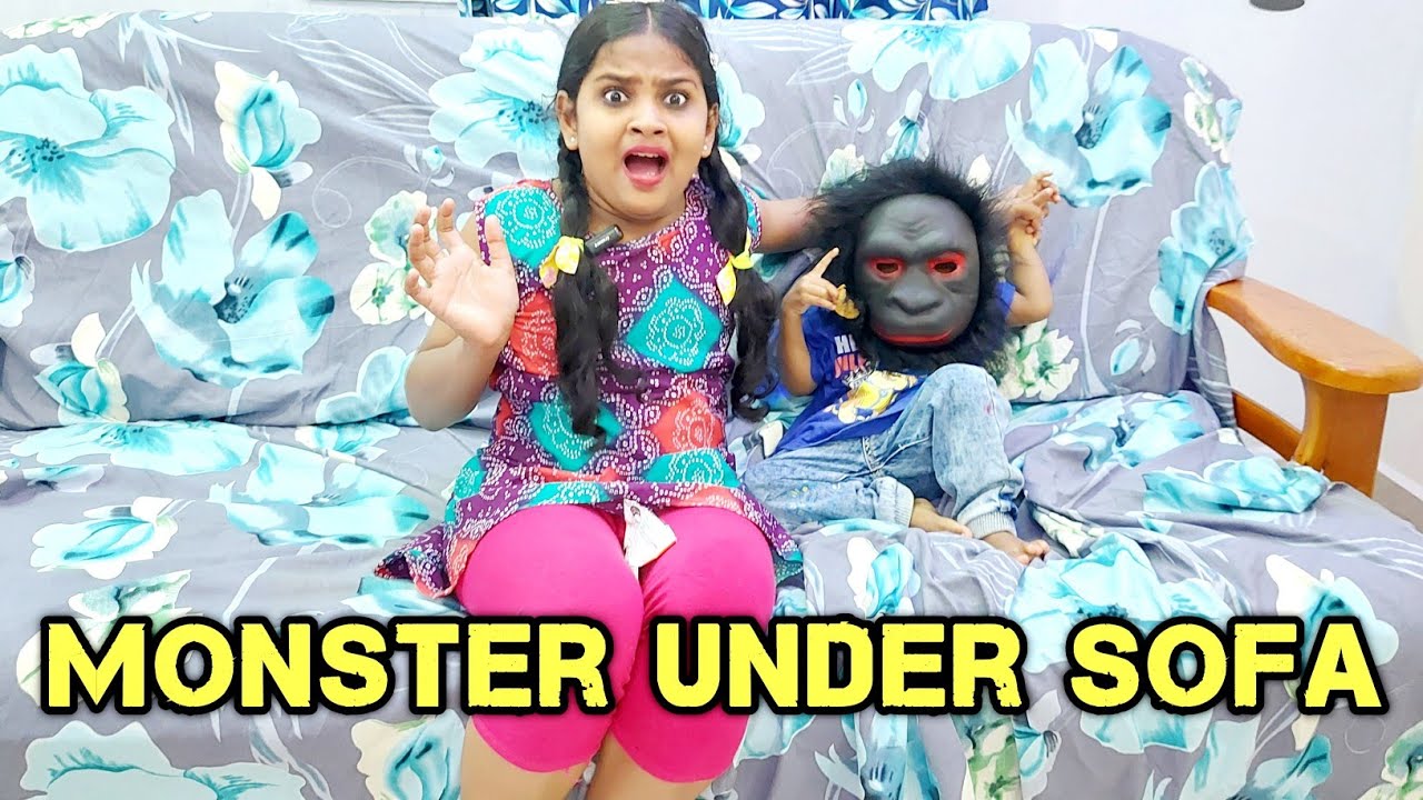 Monster under the sofa 🛋 | comedy video | funny video | Prabhu Sarala ...