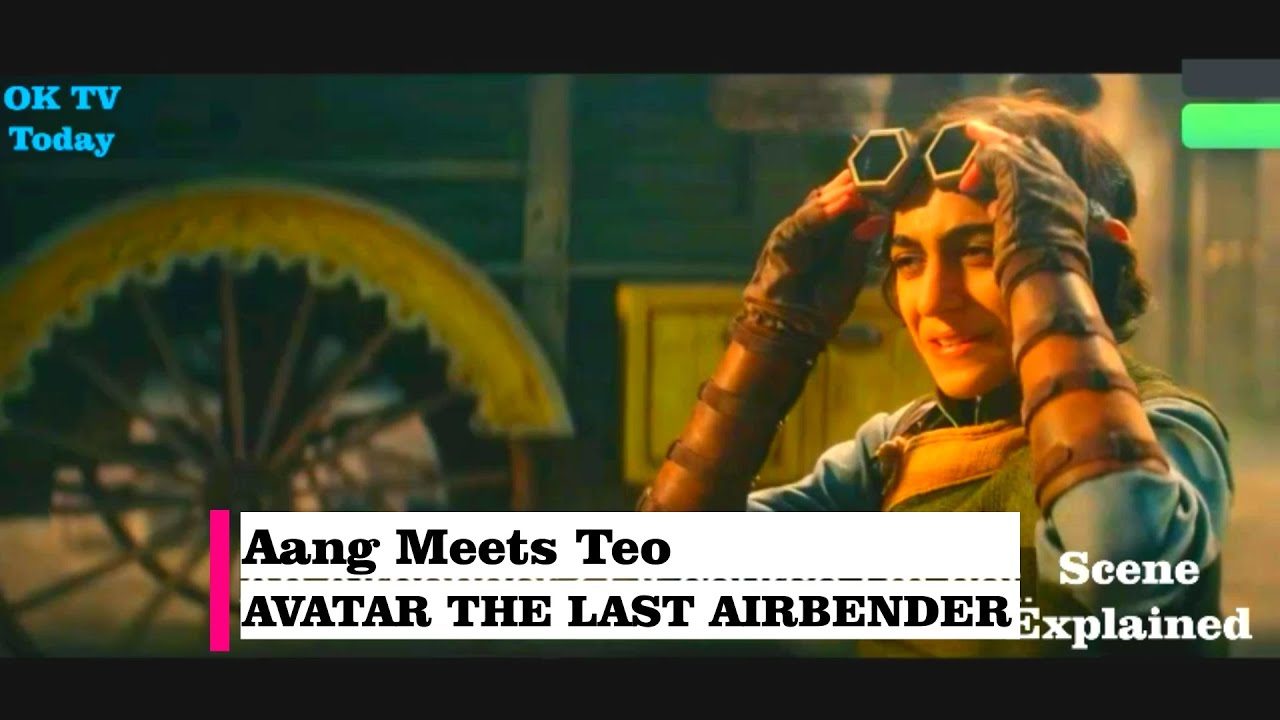 Aang Meets Teo - Avatar The Last Airbender Netflix - YouTube