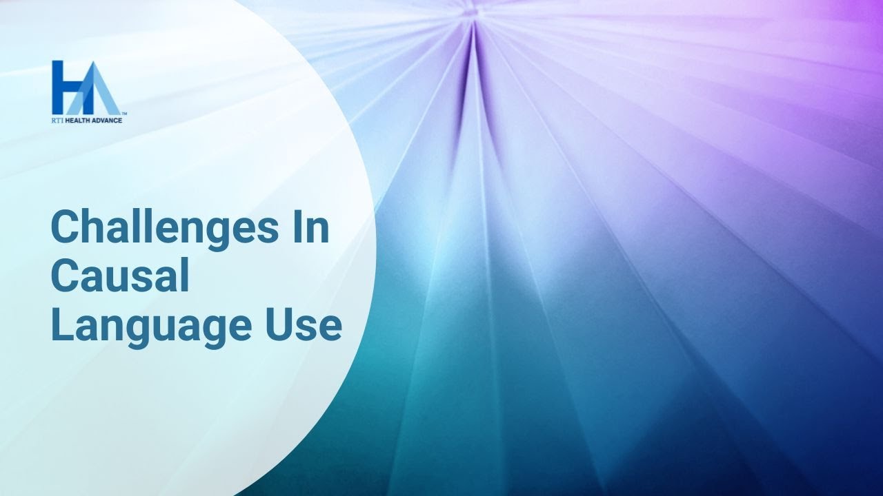 Challenges In Causal Language Use - YouTube