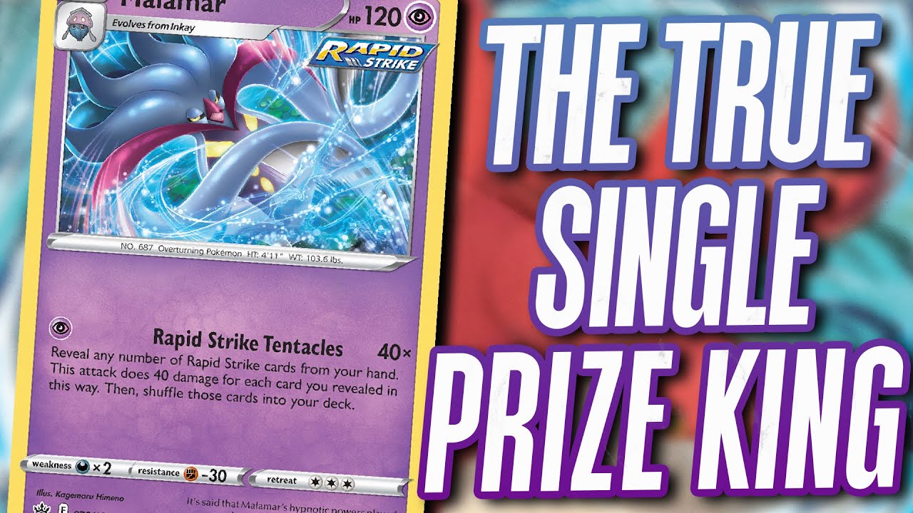 RAPID STRIKE MALAMAR is the TRUE SINGLE PRIZE KING! [Pokemon TCG Online ...