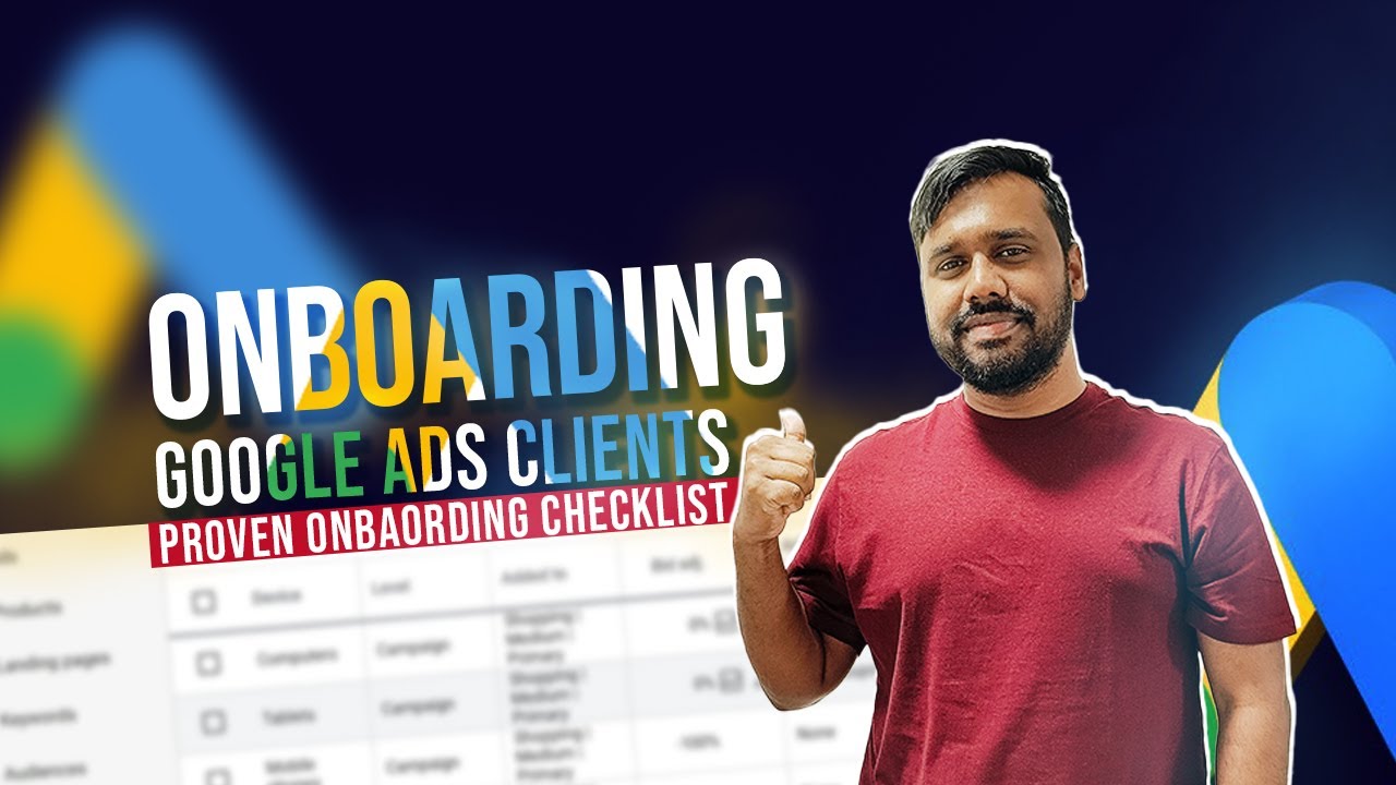 Google Ads Client Onboarding Checklist (COPY MY CHECKLIST) - YouTube