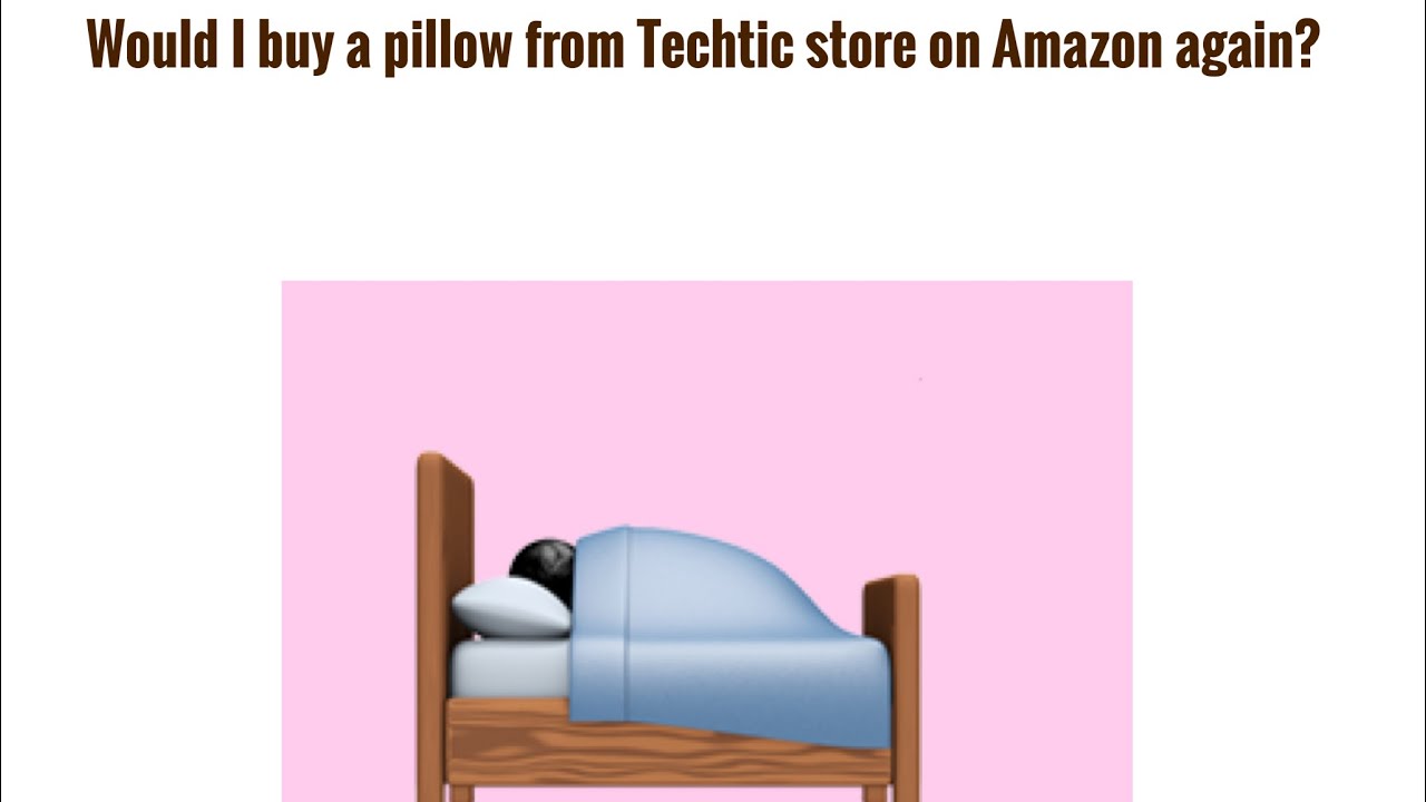 PILLOW REVIEW - YouTube