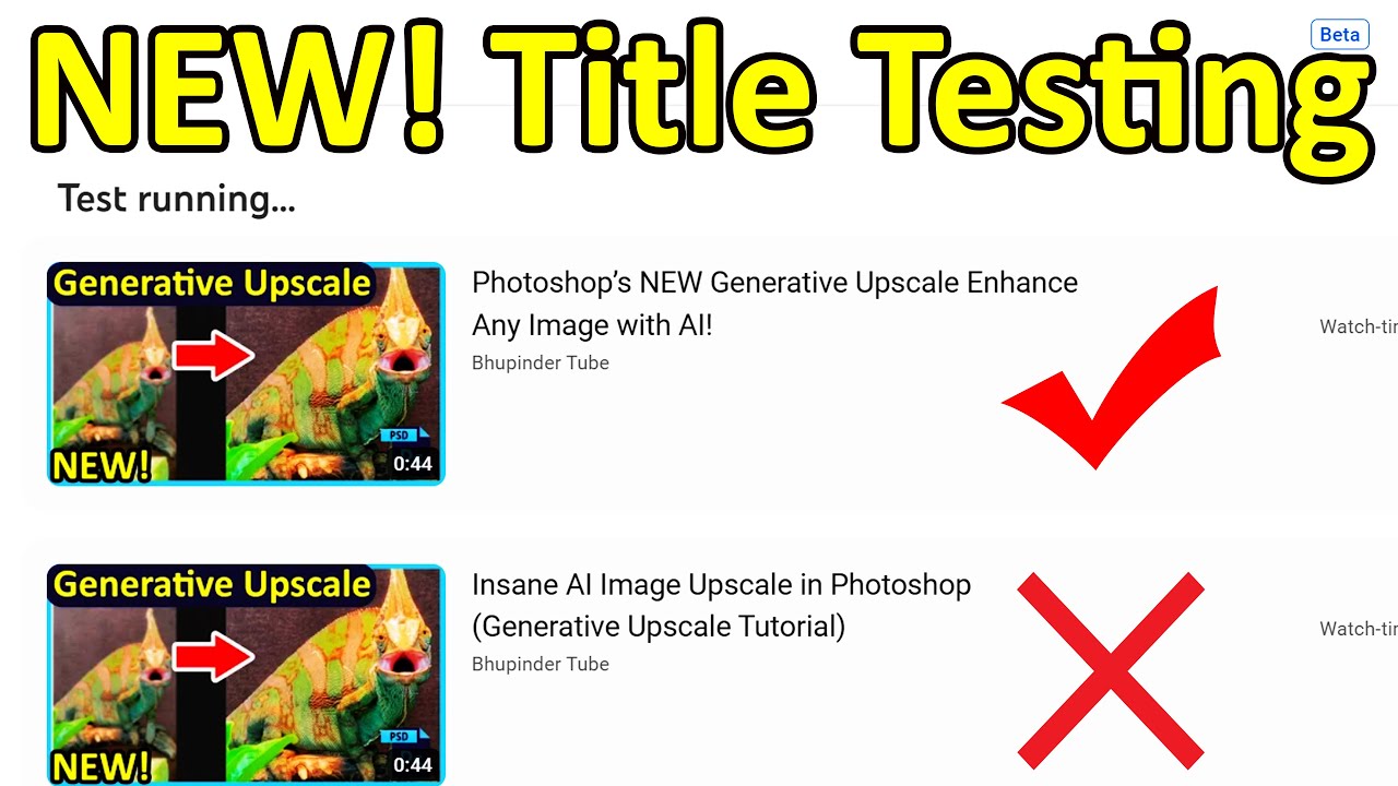 NEW YouTube Title Testing Tool Explained! (A/B Test Video Titles) - YouTube