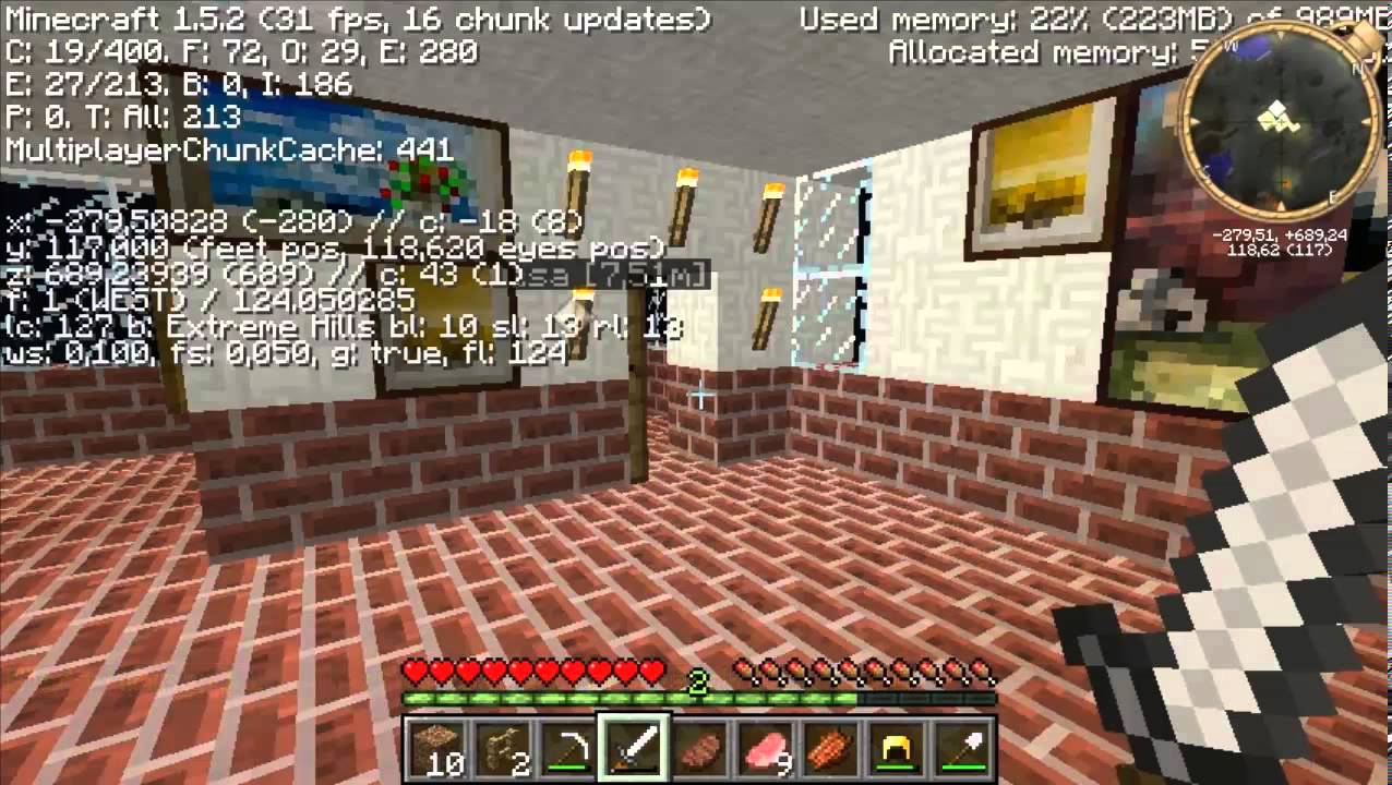 como instalar mini mapa para minecraft todas las versiones - YouTube