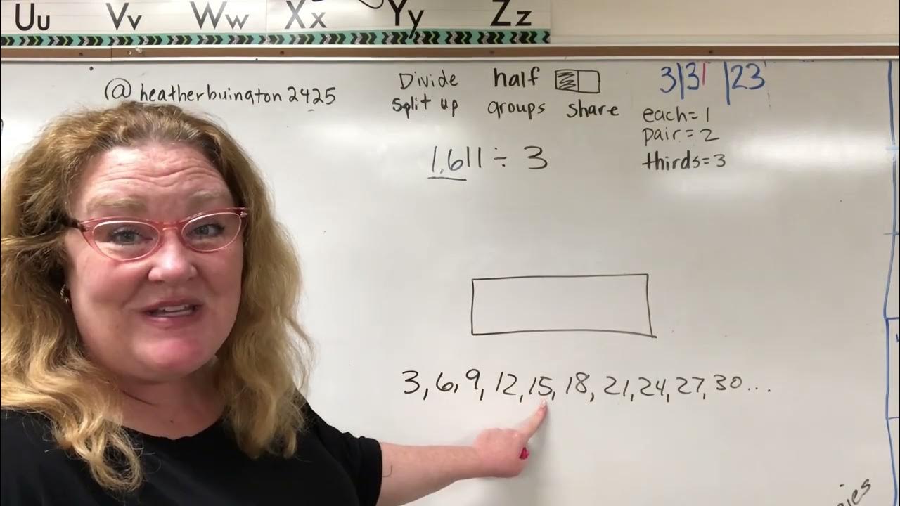 Division Using Arrays- 4th Grade - YouTube