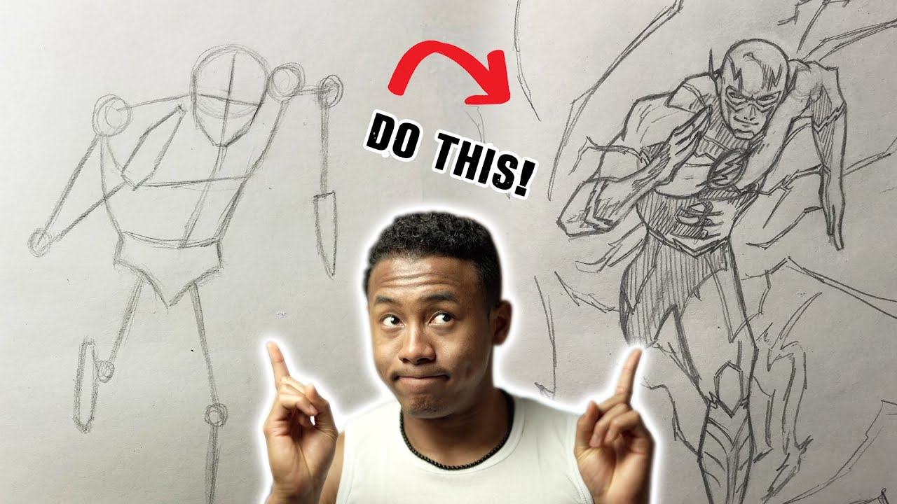 Why You Should START With a STICK FIGURE - YouTube